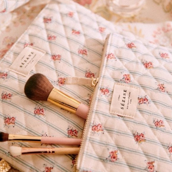 Sezane | Bags | Sezane Flat Pouches Set Of 2 Bnwt | Poshmark